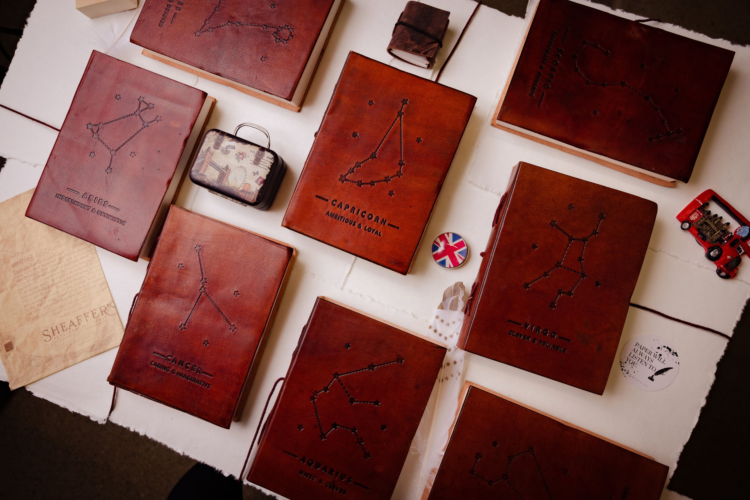 Soothi Leather Journals And Plantable Cards
