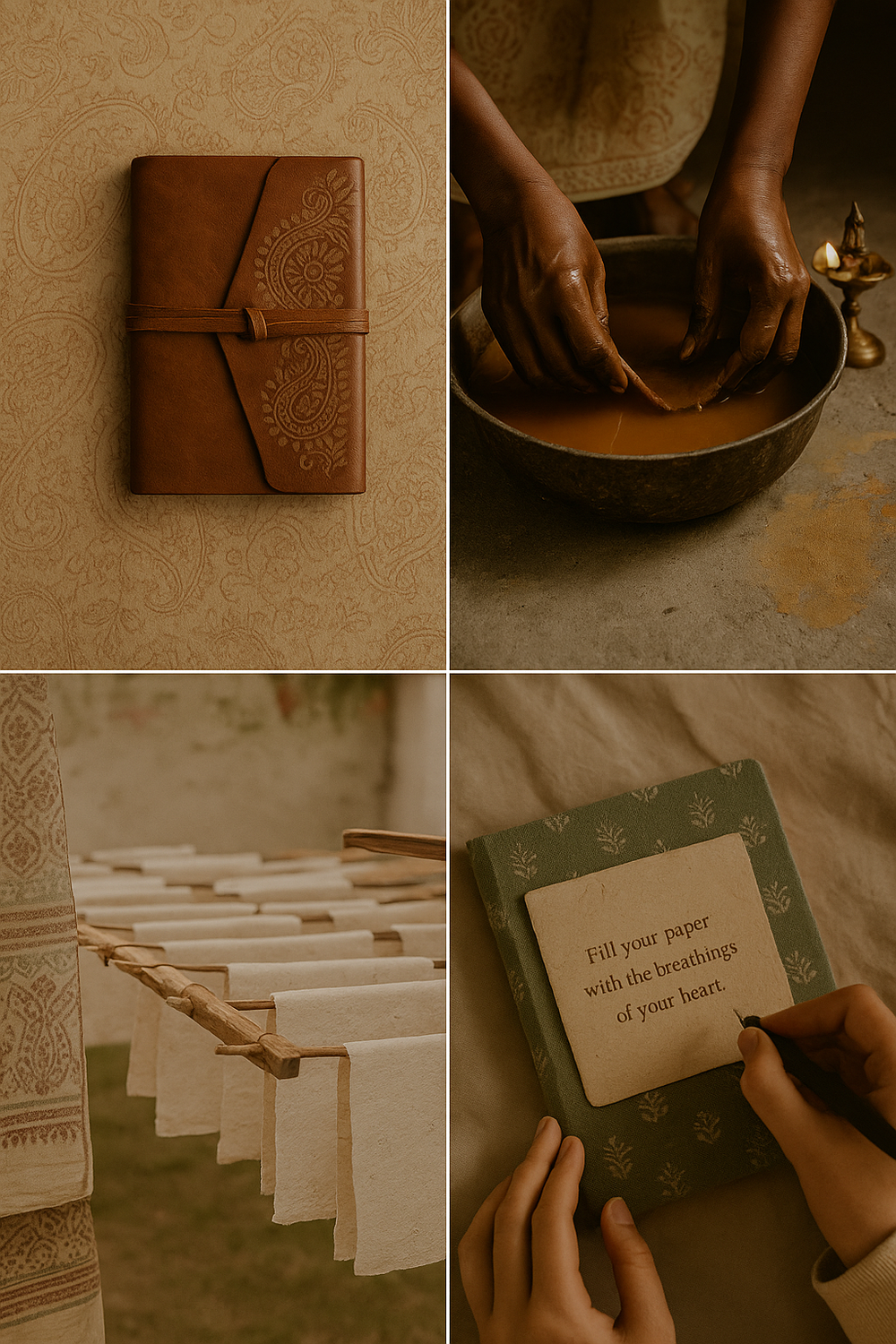 Soothi Leather Journals And Plantable Cards