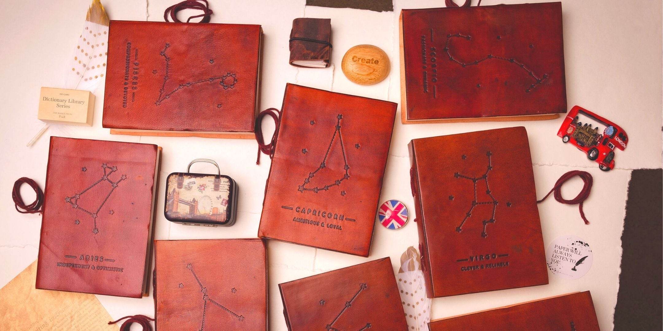 Soothi Leather Journals And Plantable Cards