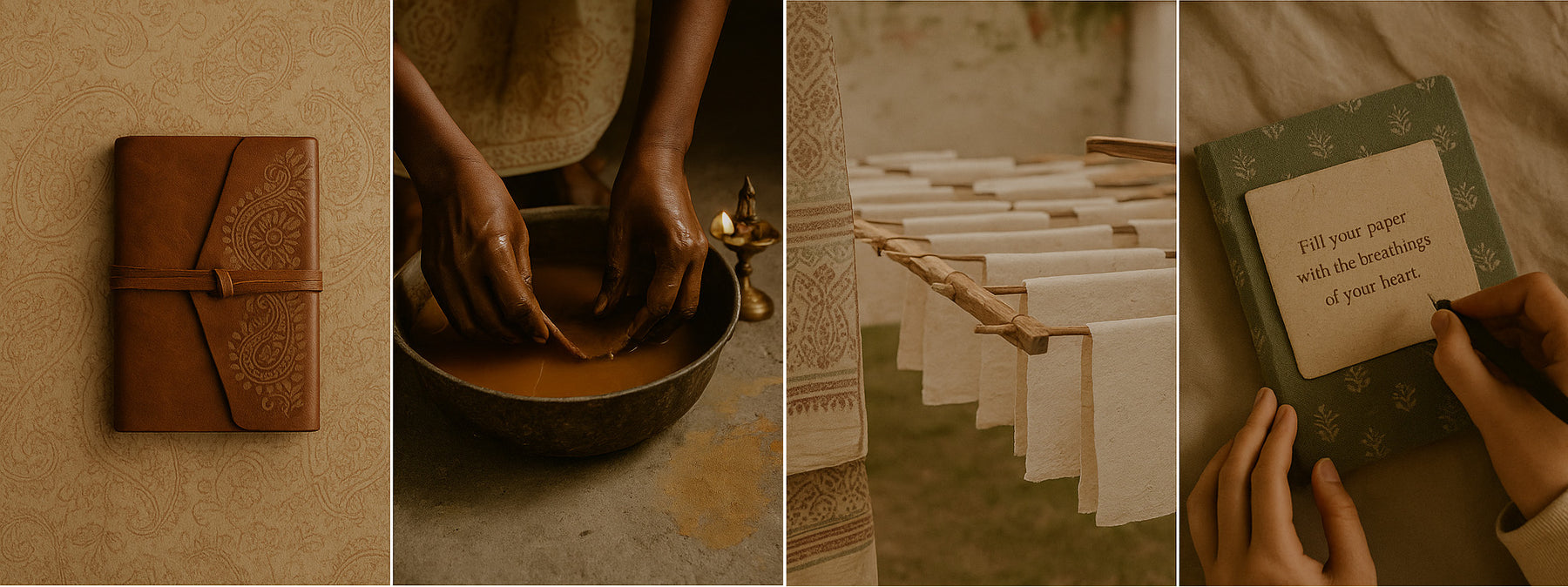 Soothi Leather Journals And Plantable Cards